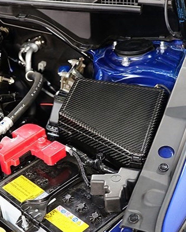 Rexpeed Gloss Carbon Fuse Box Cover Overlay WRX 2022-2024 — Subimods.com