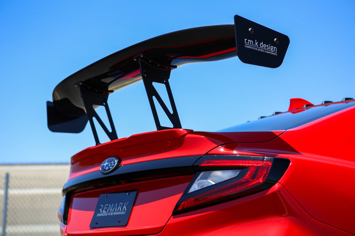 r.m.k Design Carbon Fiber Adjustable GT Wing 2022-2023 WRX - Subimods.com