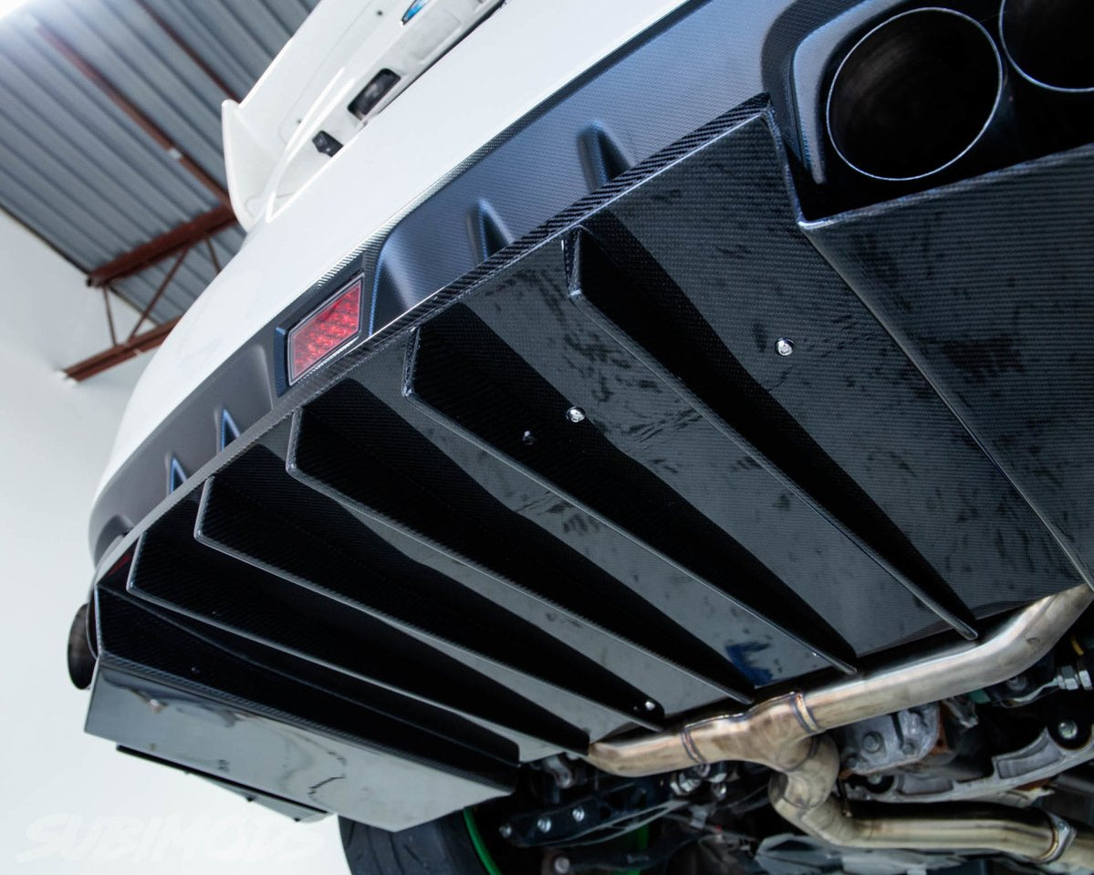 Seibon Carbon Fiber Rear Diffuser 2018-2021 WRX / 2018-2021 STI ...