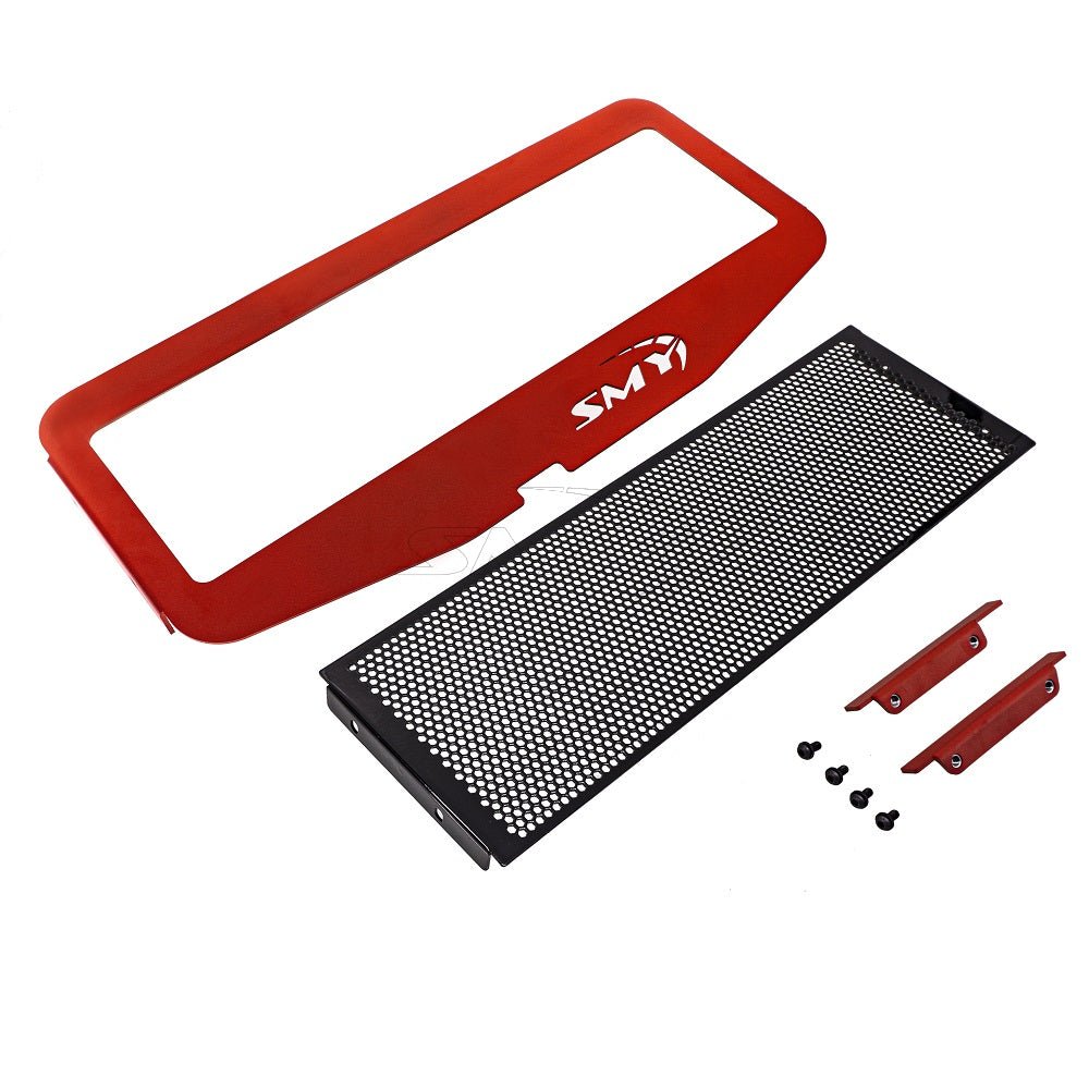 SMY Top Mount Intercooler Cover Wrinkle Red 2022-2024 WRX - Subimods.com