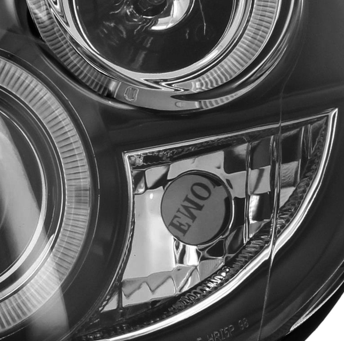 Spec-D Halo Projector Headlights Matte Black WRX 2002-03 — Subimods.com