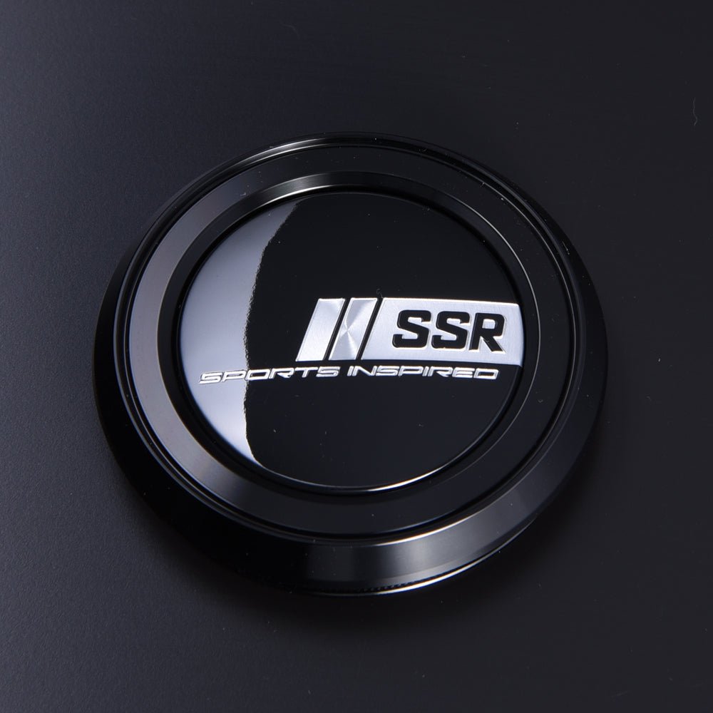 SSR Black Aluminum Center Sports Inspired Cap B-Type Super Low (Fits ...