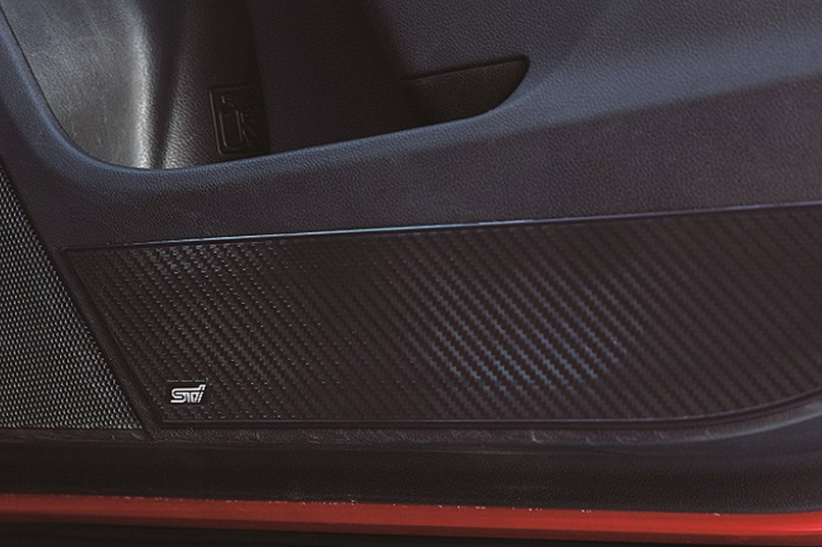 Subaru JDM Door Scuff Protector w/ STI Logo 2022-2024 WRX - Subimods.com