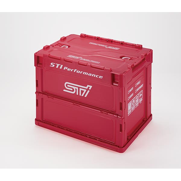 Subaru JDM Folding Container Small Cherry Blossom Red - Subimods.com