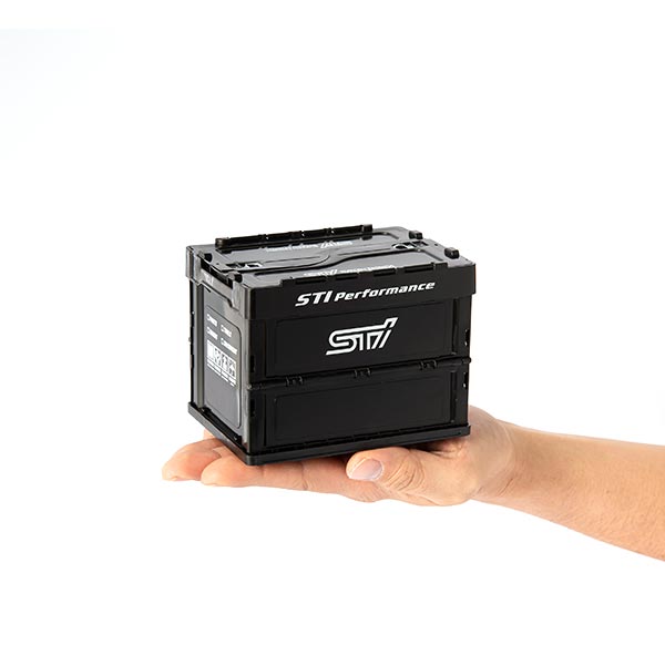Subaru JDM Mini Folding Container Small Black - Subimods.com