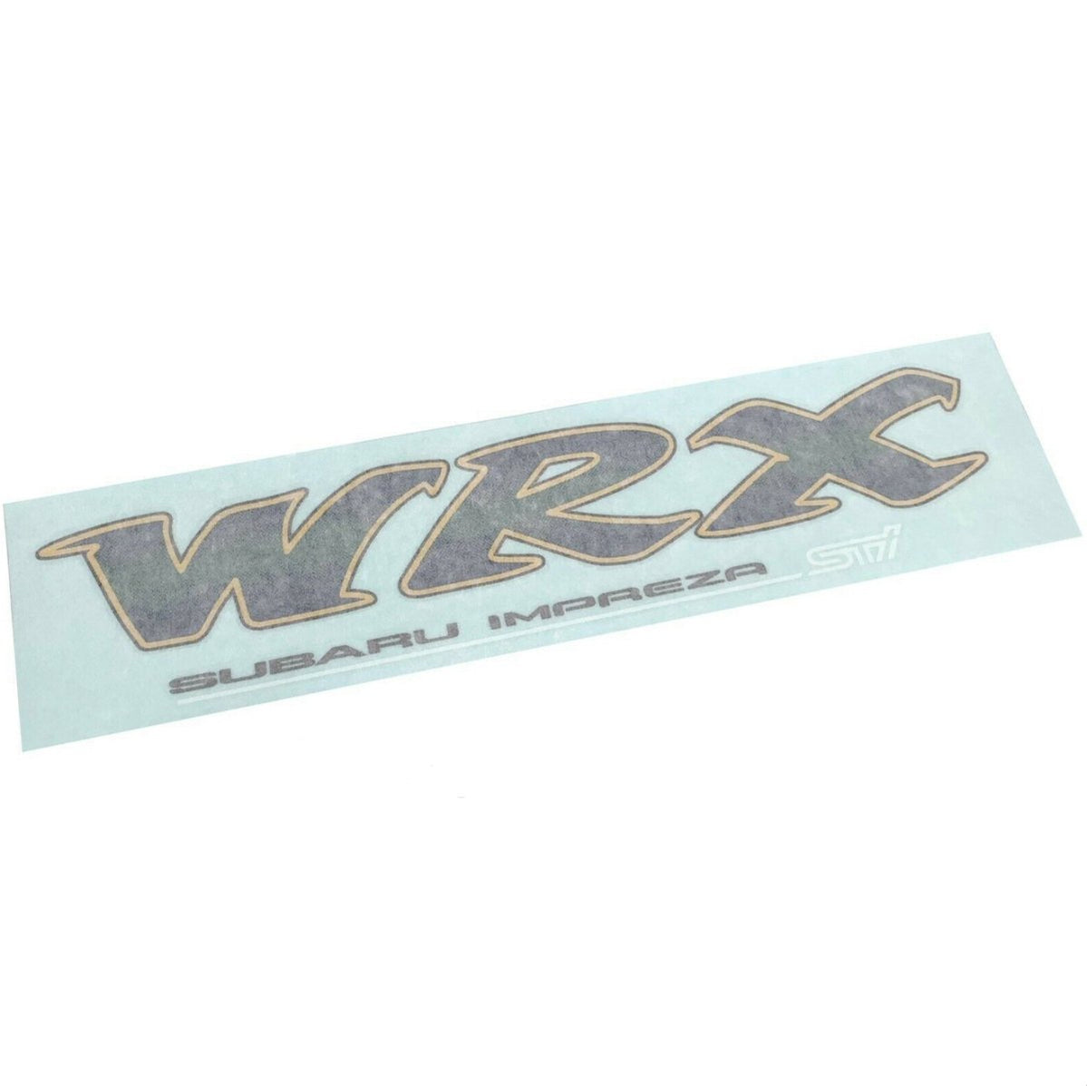 Subaru JDM Rear Trunk Sticker Kit GC8 Style w/ White STI Accent ...