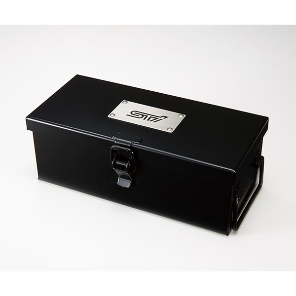 Subaru JDM Steel Storage Box Medium Black - Subimods.com