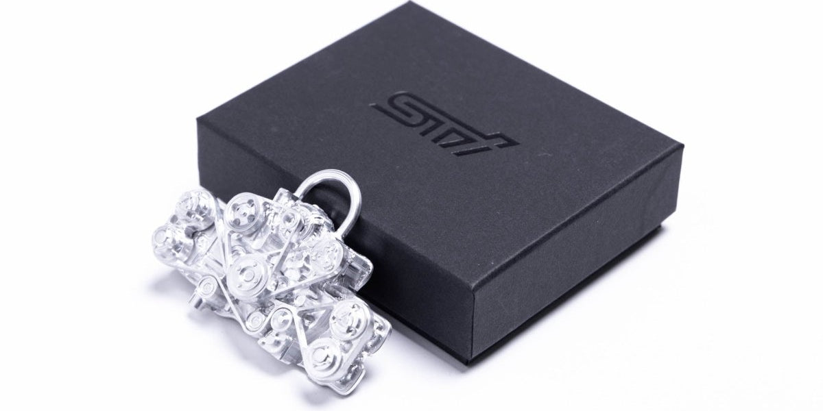 Subaru JDM STI Complete Motor Key Charm - Subimods — Subimods.com