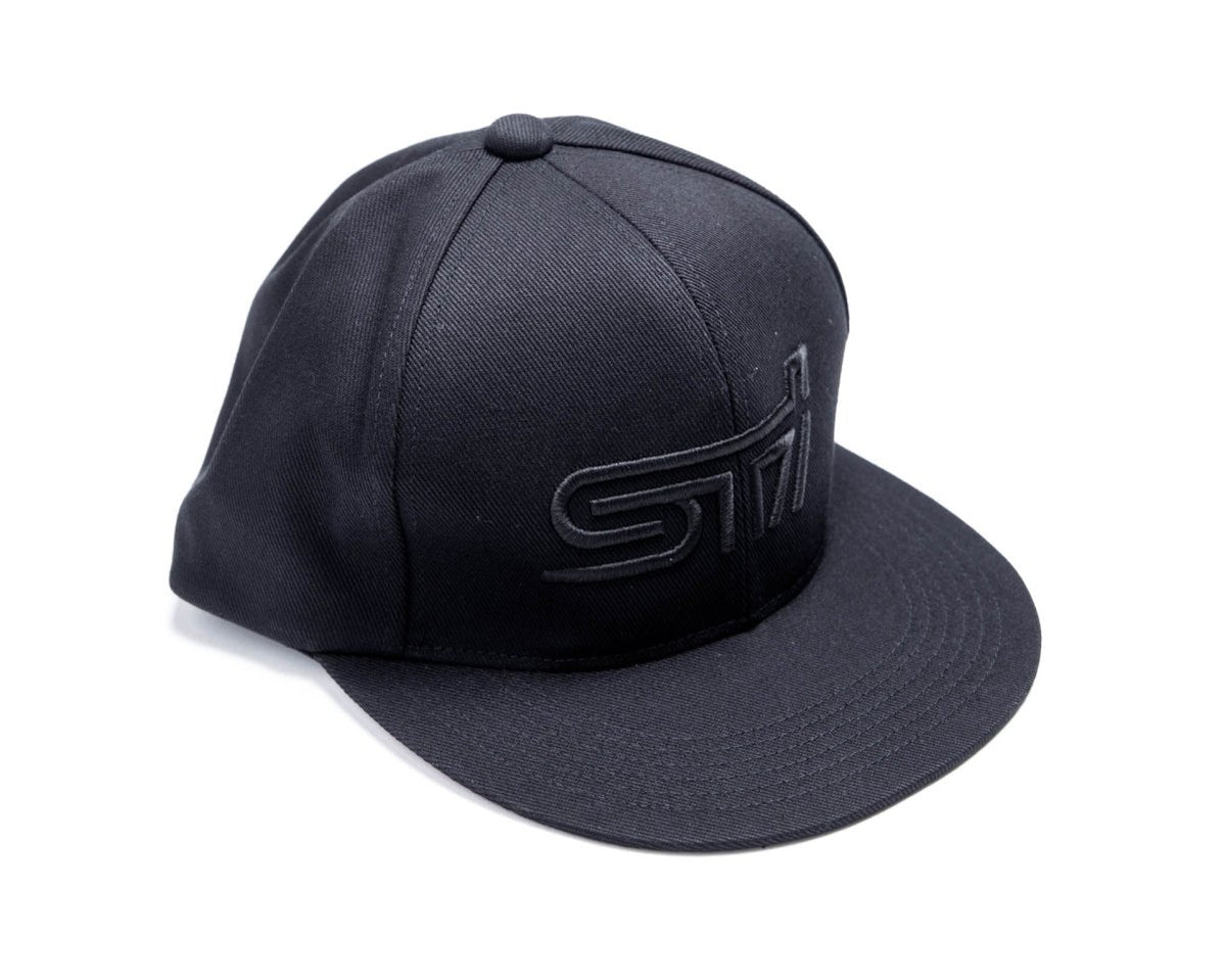 Subaru JDM STI Flat Cap Black – Premium OEM Accessory | Subi — Subimods.com