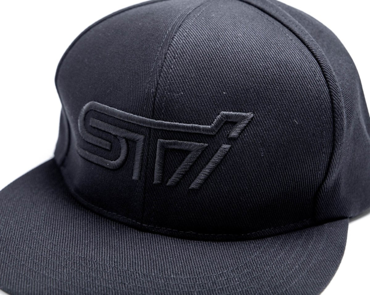 Subaru JDM STI Flat Cap Black – Premium OEM Accessory | Subi — Subimods.com