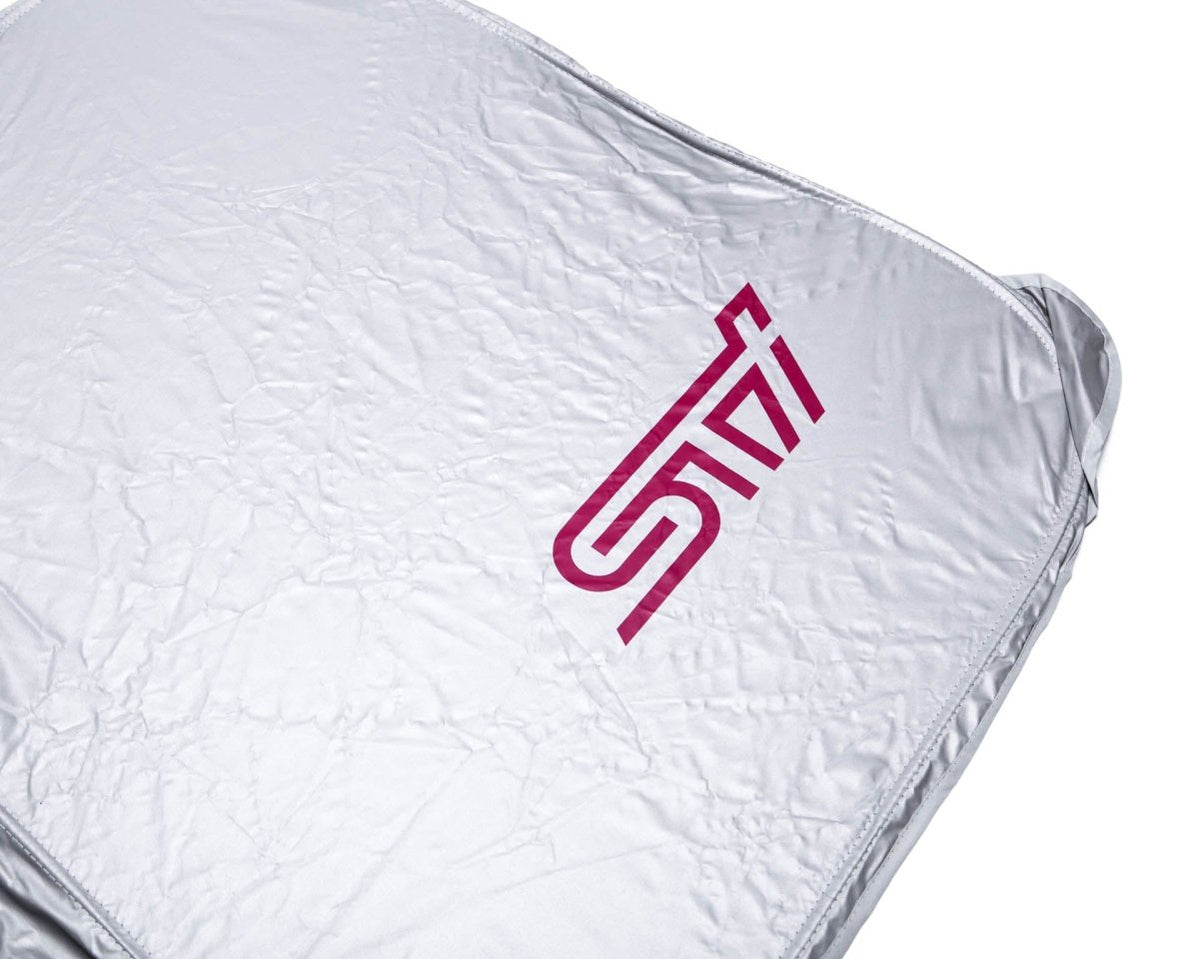 Subaru JDM STI Version 3 Sunshade w/ Steering Cover - Subimods.com