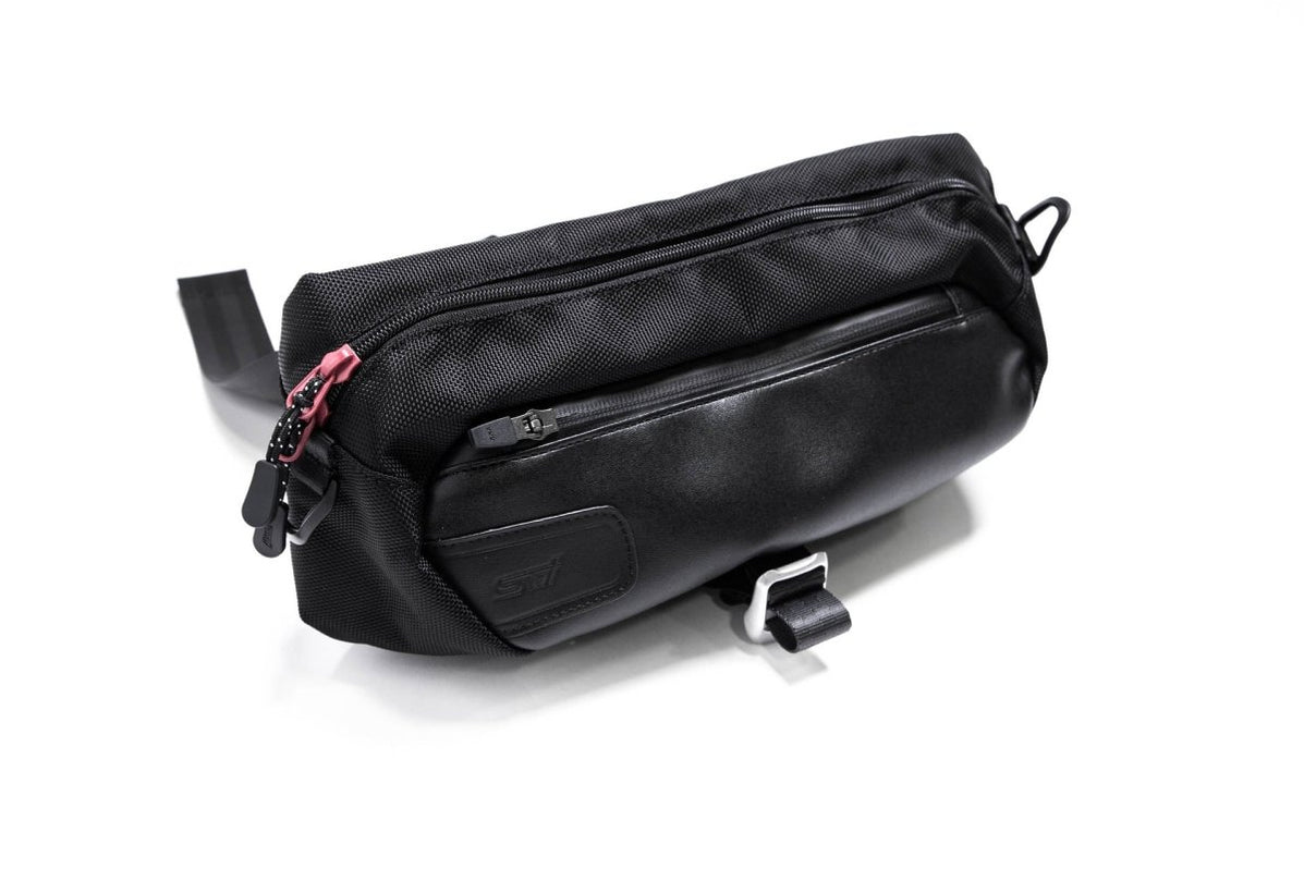 Subaru JDM STI Waist Bag Black - Subimods — Subimods.com