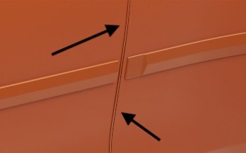 Subaru OEM Door Edge Guards Solar Orange for WRX 2022-2024 — Subimods.com
