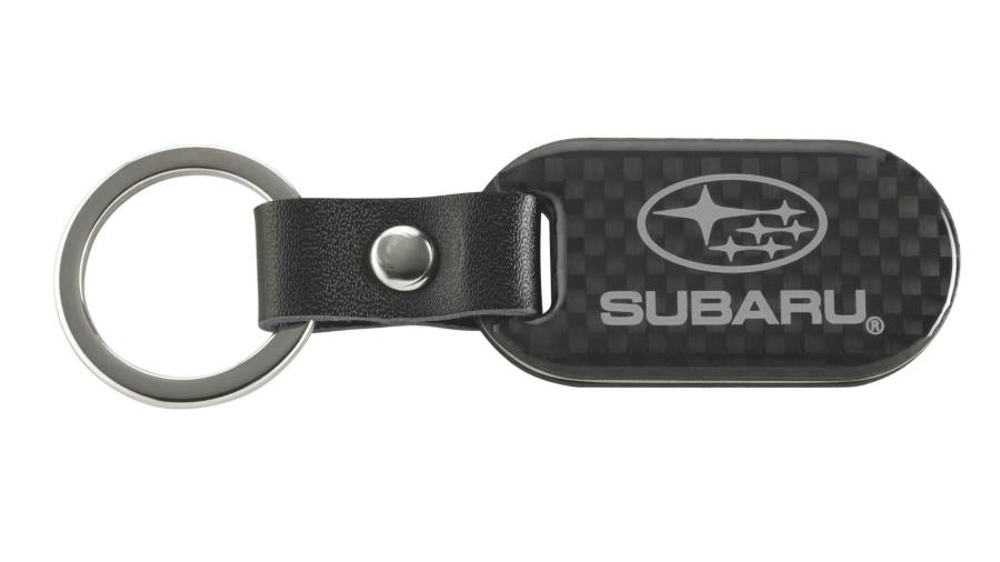 Subaru OEM Key Chain Carbon Fiber - Subimods.com