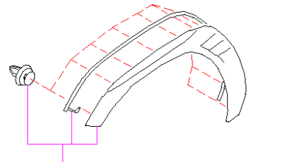 Subaru OEM Right Front Fender Flare 2022-2024 WRX - Subimods.com