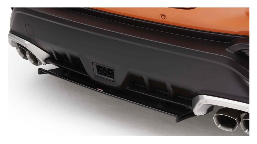 Subaru OEM STI Rear Under Spoiler Black 2022-2024 WRX - Subimods.com