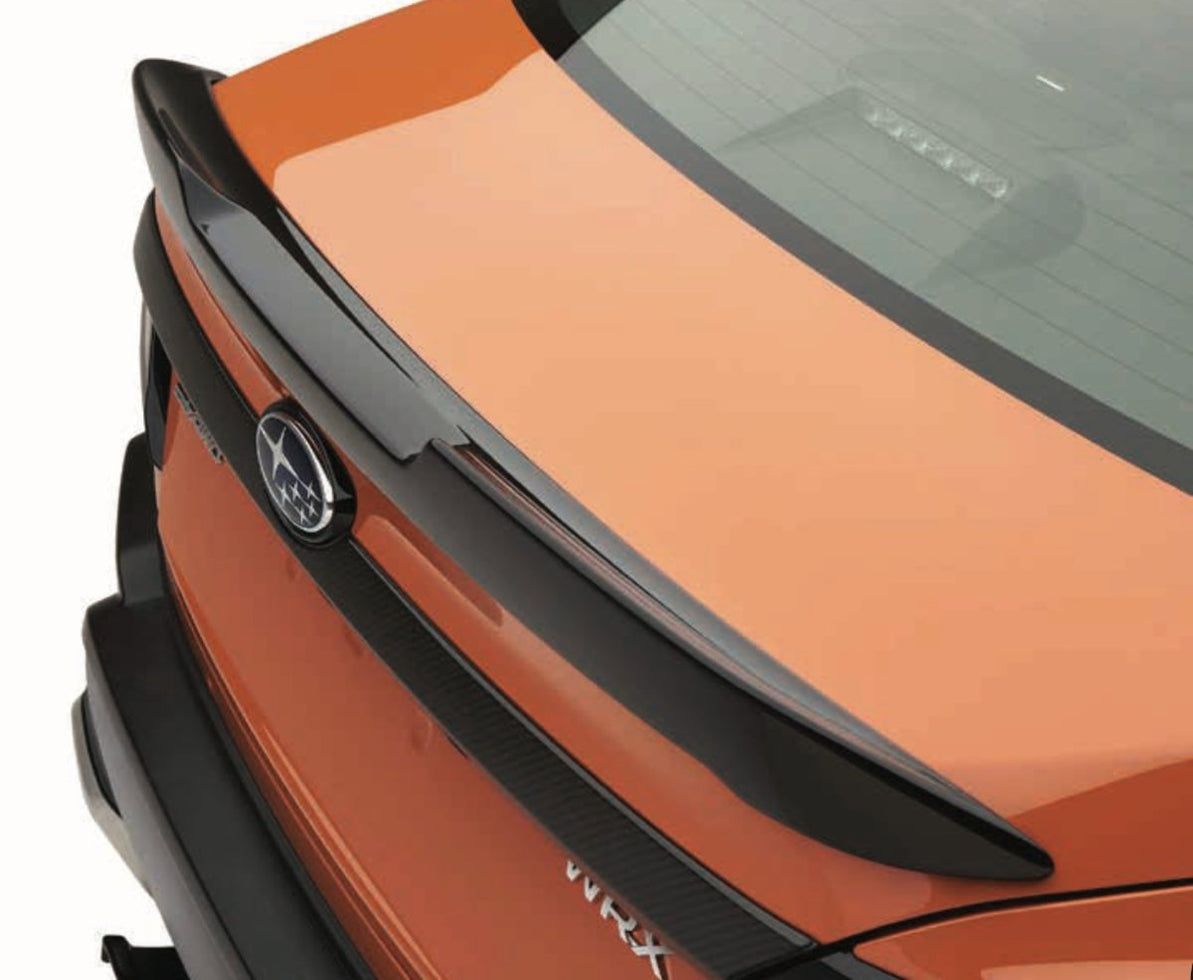 Subaru OEM Trunk Spoiler Gloss Black 2022-2024 WRX - Subimods.com