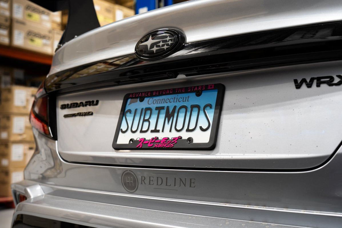 Subimods Official "Advance Beyond The Stars" License Plate Frame w ...