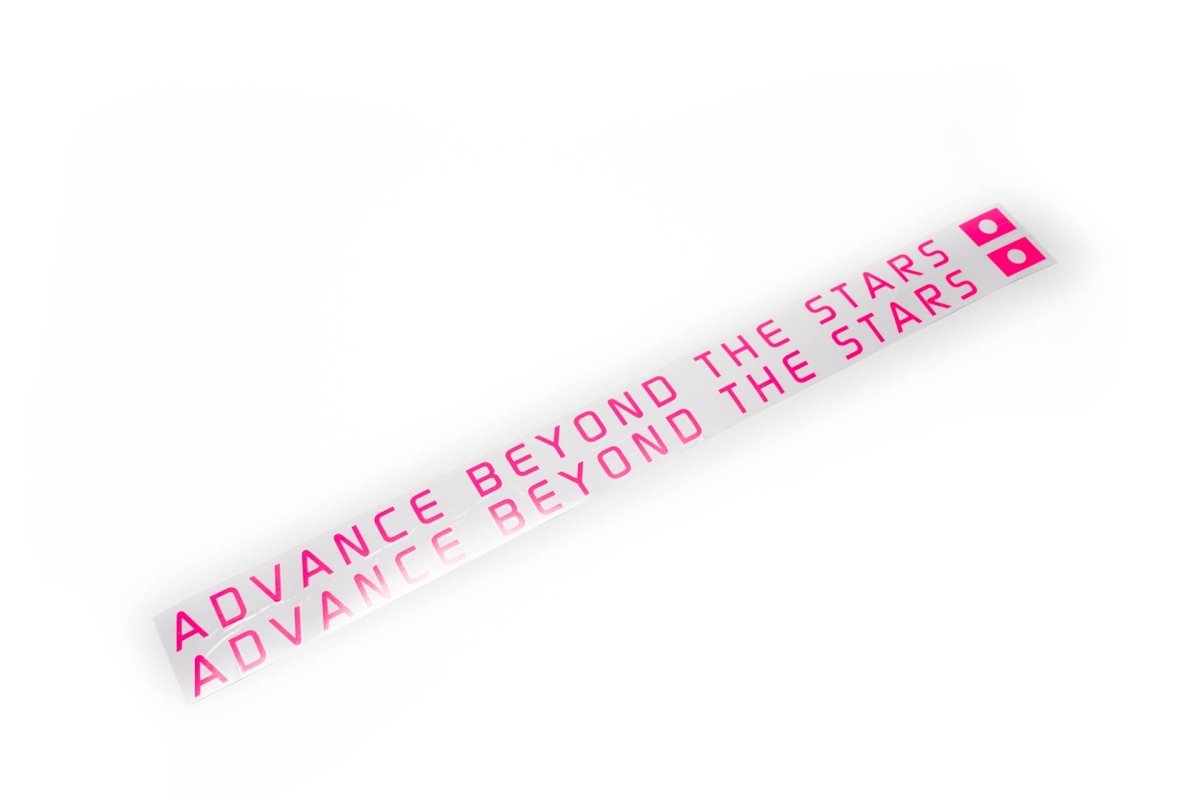 Subimods Official "Advance Beyond The Stars" Transfer Style Sticker ...