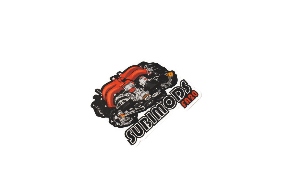 Subimods Official Slap Series "FA20" Sticker - Subimods.com