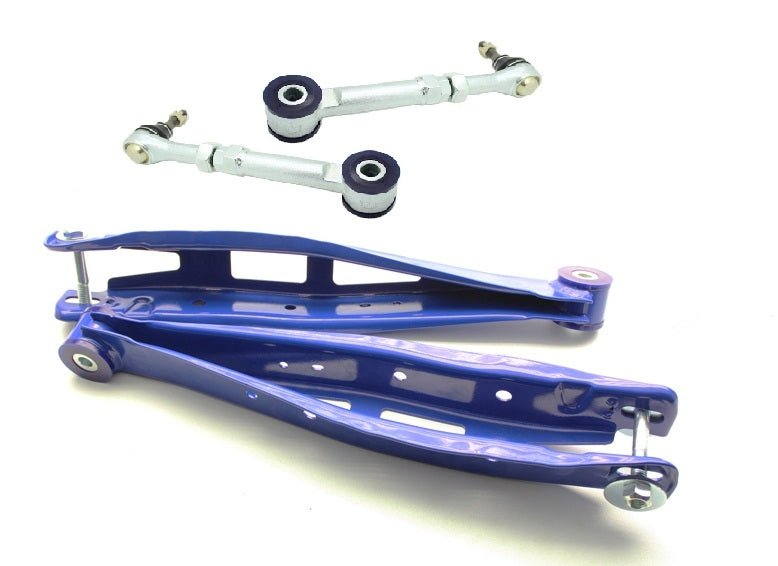 Super Pro Rear Control Arm Kit w/ Adjustable Toe Arms 2008-2024 WRX ...
