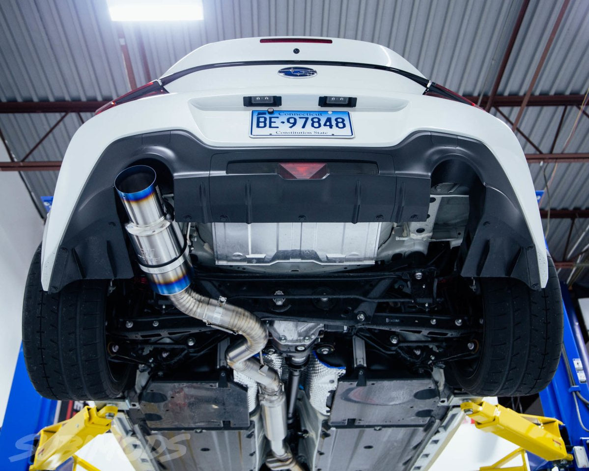 Tomei Expreme Ti Titanium Type 80 Catback Exhaust 2013-2024 BRZ / 2013-2016 FRS / 2017-2021 86 / ...