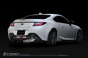 Tomei Expreme Ti Titanium Type 80 Ver. 2 Catback Exhaust 2013-2024 BRZ ...