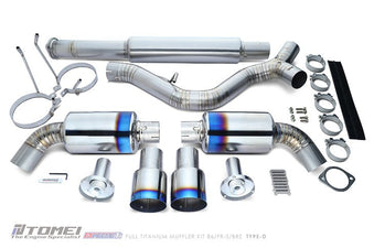 Tomei Expreme Ti Titanium Type-D Catback Exhaust 2013-2024 BRZ / 2013 ...