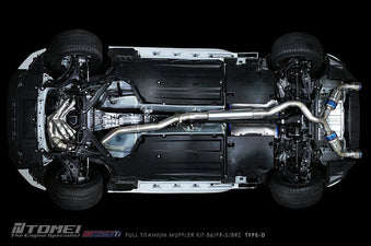 Tomei Expreme Ti Titanium Type-D Catback Exhaust 2013-2024 BRZ / 2013 ...