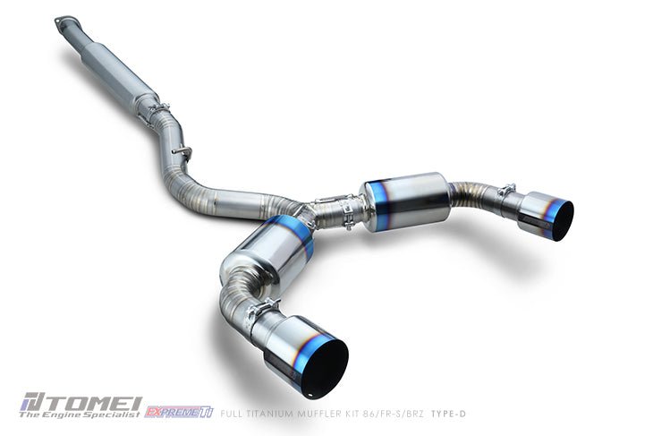Tomei Expreme Ti Titanium Type-D Catback Exhaust 2013-2024 BRZ / 2013 ...