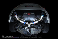 Tomei Expreme Ti Titanium Type-D Catback Exhaust 2013-2024 BRZ / 2013 ...