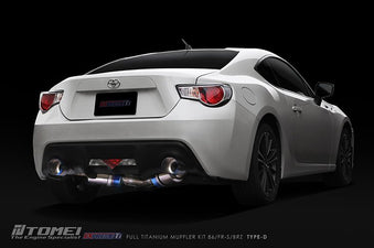 Tomei Expreme Ti Titanium Type-D Catback Exhaust 2013-2024 BRZ / 2013 ...