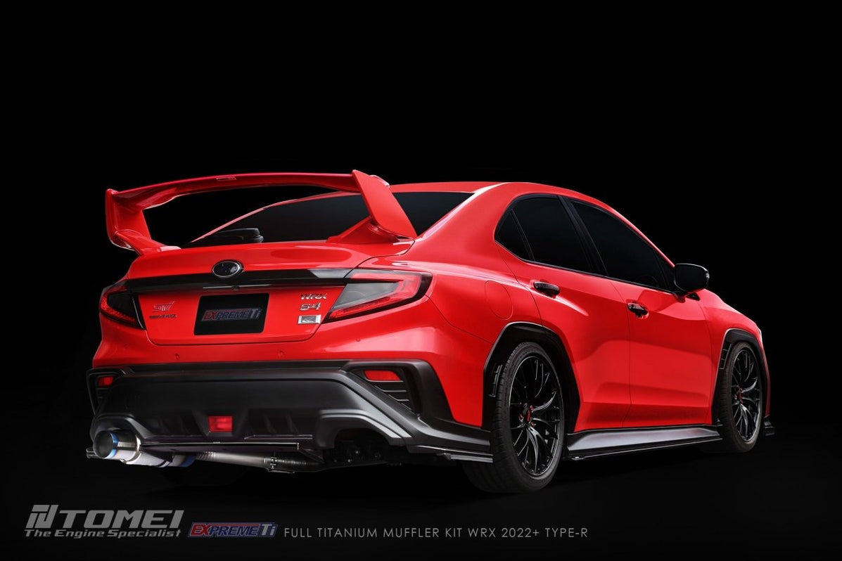 Tomei Expreme Ti Titanium Type-R Single Exit Catback Exhaust 2022-2024 ...