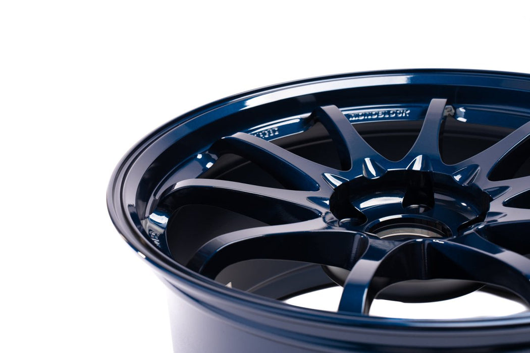 Volk Racing CE28SL Mag Blue 18x9.5 +35mm 5x114.3 2015-2024 WRX / 2011 ...