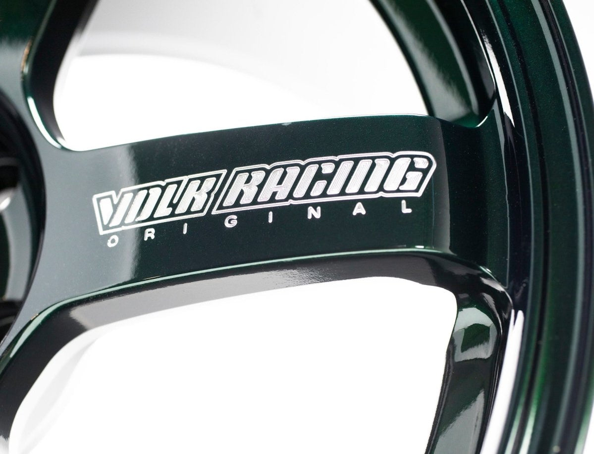 Volk Racing TE37 SAGA S-Plus British Racing Green 18X9.5 +38 5x114.3 ...