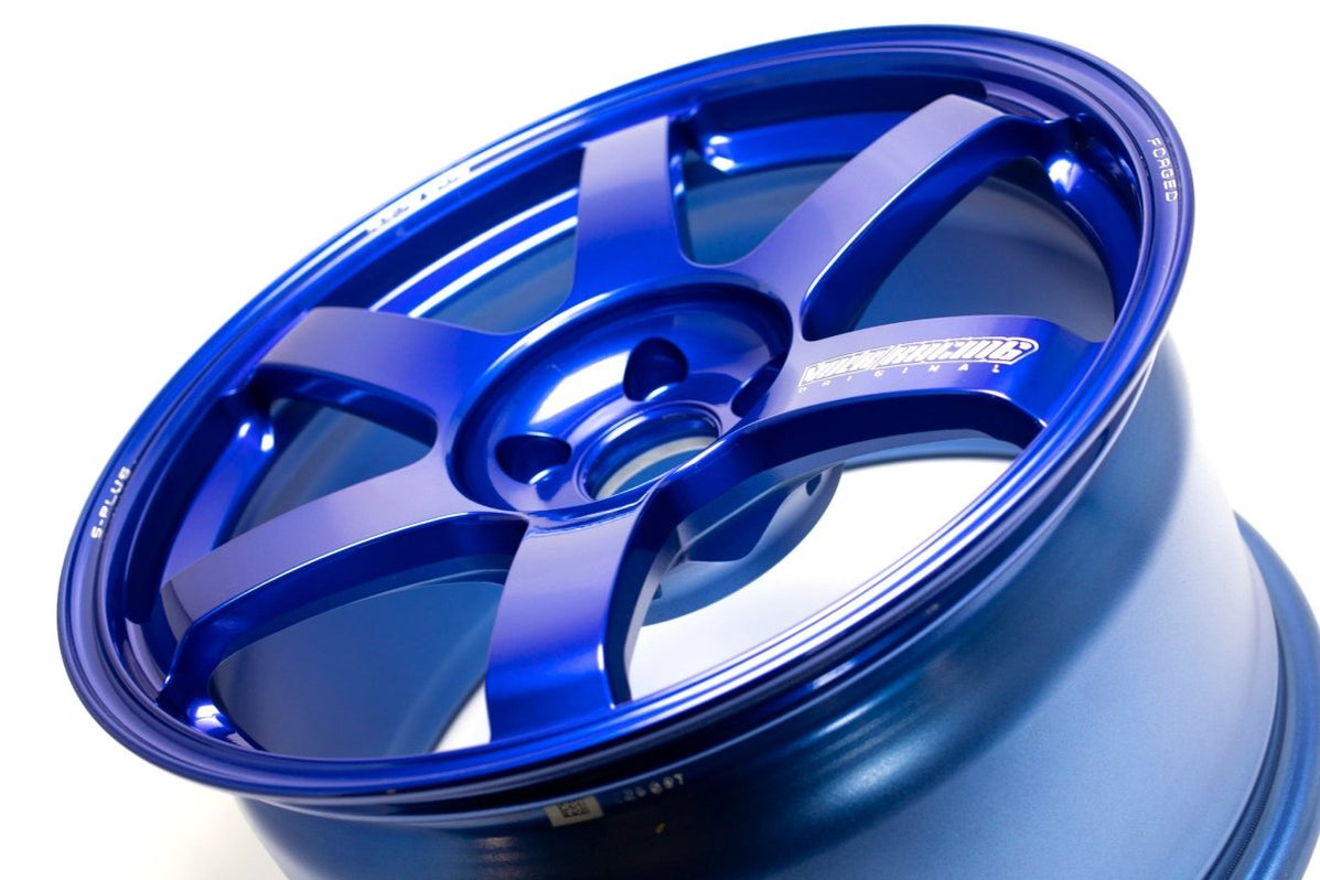 Volk Racing TE37 SAGA S-Plus Hyper Blue 18X9.5 +38 5x114.3 2015-2024 ...
