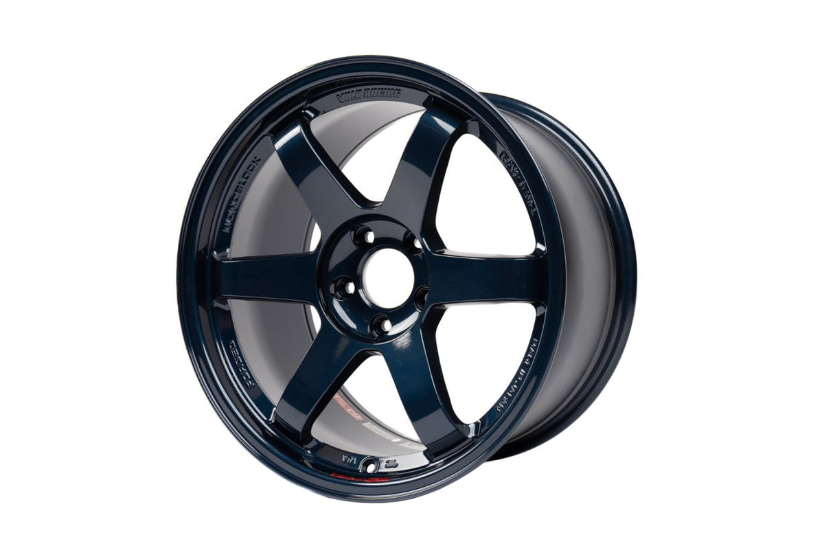 Volk Racing TE37SL Mag Blue 18x10.0 5x114.3 +40mm - Subimods.com