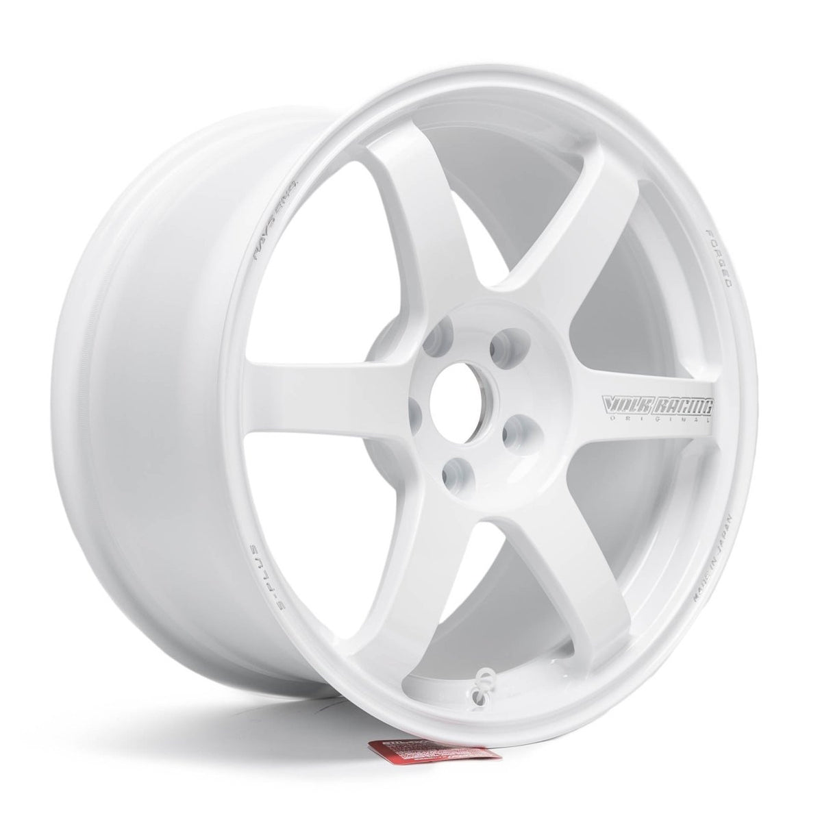 Volk Racing TE37 SAGA S-Plus Dash White 18X9.5 +38 5x114.3 2015-2024 ...