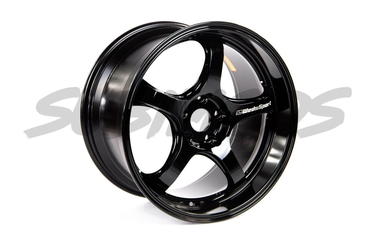 WedsSport RN-05M Gloss Black 18x10 5x114.3 +36mm Offset - Subimods.com