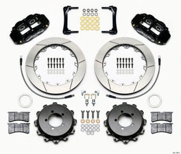 Wilwood 6R Slotted Big Brake Kit Front Black 2013-2024 BRZ / 2013-2016 ...
