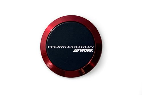 Work Center Cap Black Red Flat Type Emotion Series — Subimods.com